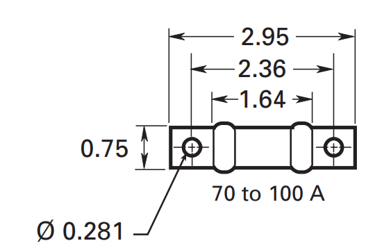 JJS-70 | Class T Fuse | Bussmann Fuse